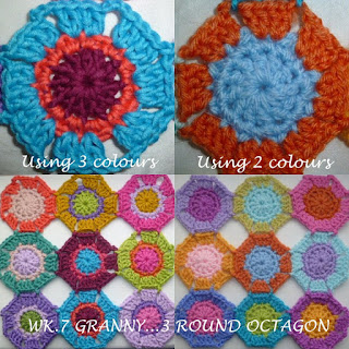 The 8th Gem: WEEK 7 GRANNY...mini Octagon