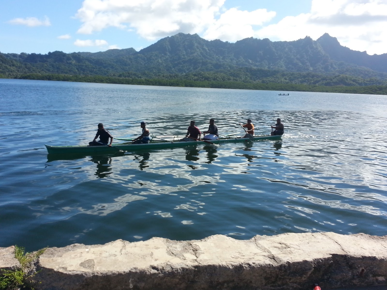 Art & Marie go to Micronesia & Guam: Boat races....