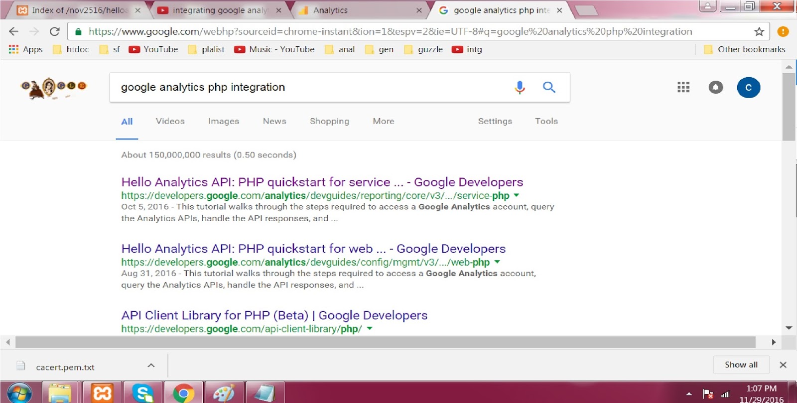 Code The Complex!: How to integrate google analytics API with php using service account!