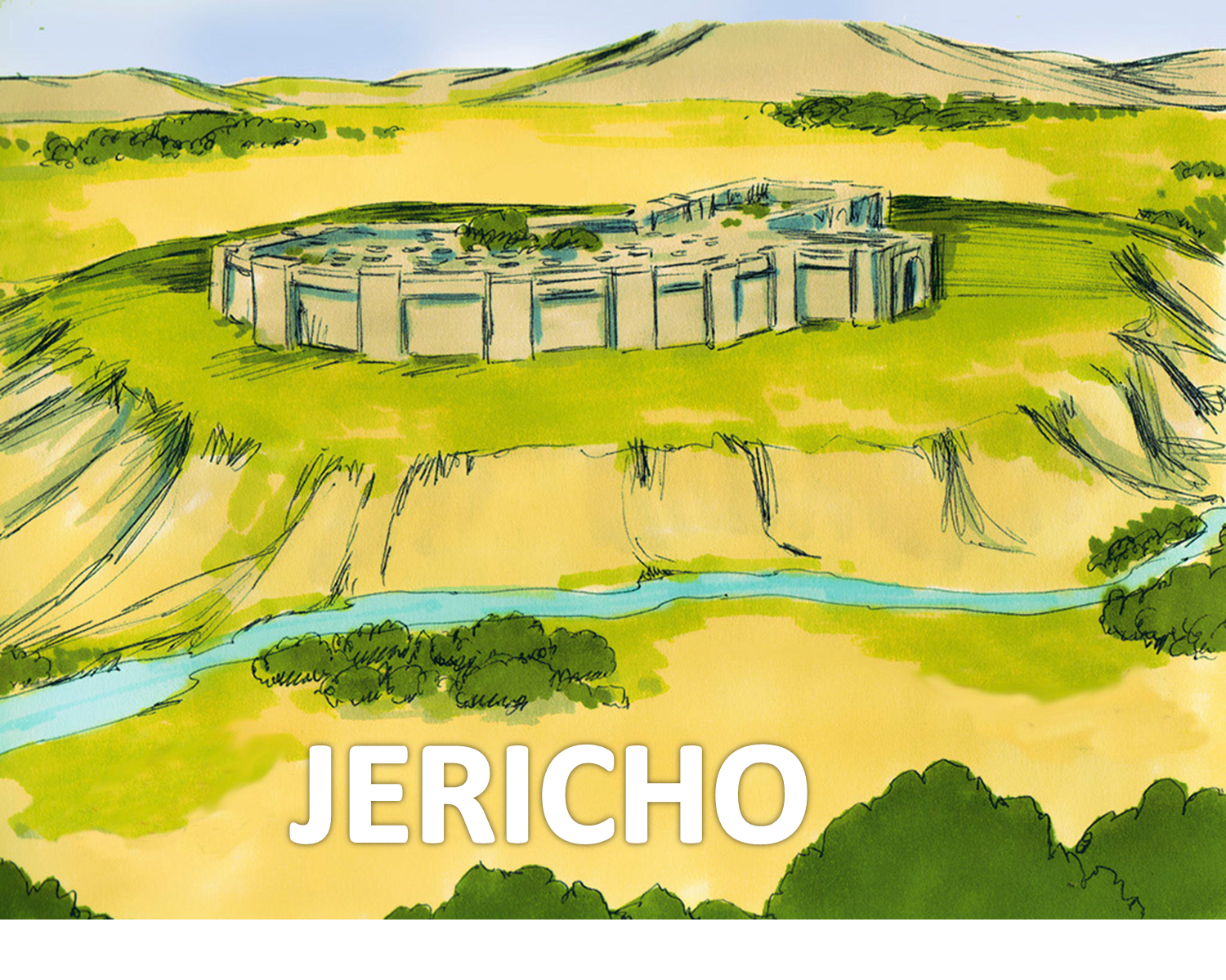 E-KIDS 1st Grade Lessons: January 15, 2017 - Battle of Jericho