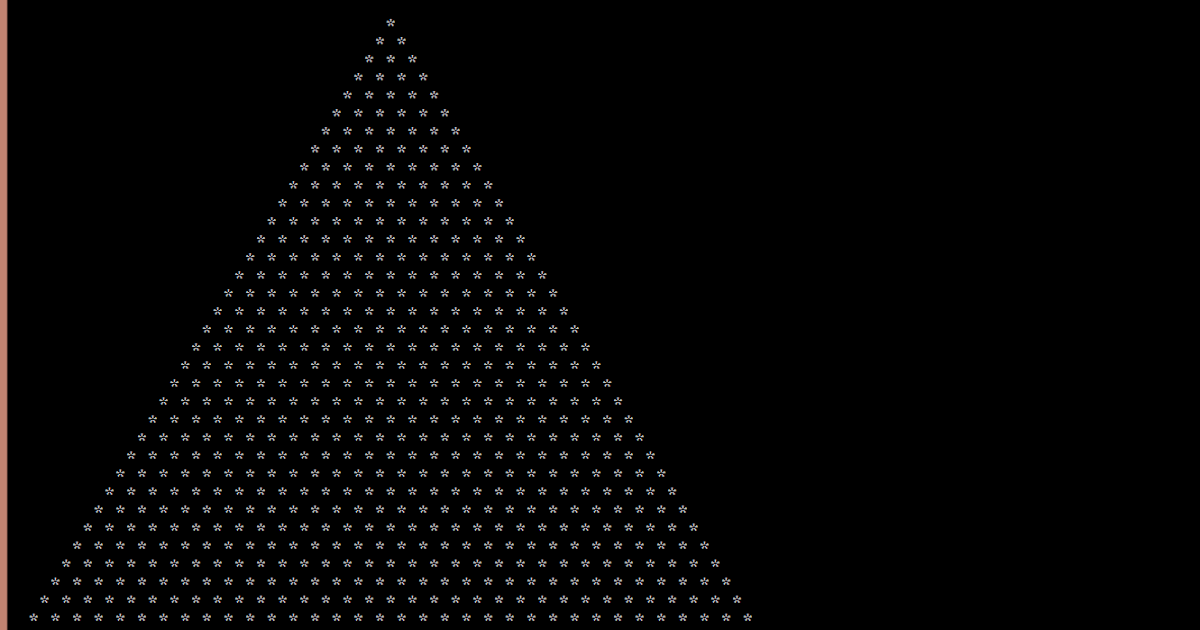 Sabernova C Printing An Asterisk Triangle 