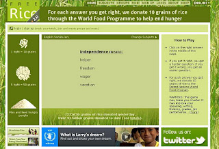 Mr. C's Class Blog: Free Rice