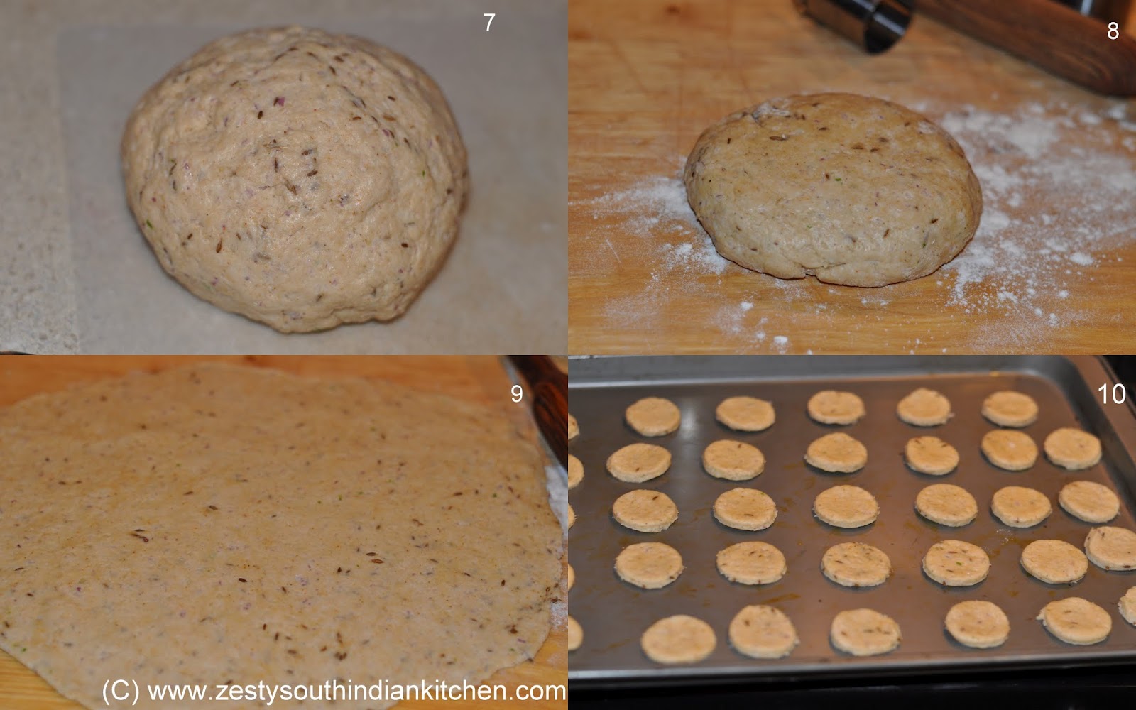 Spicy Mini Cream Crackers - Zesty South Indian Kitchen