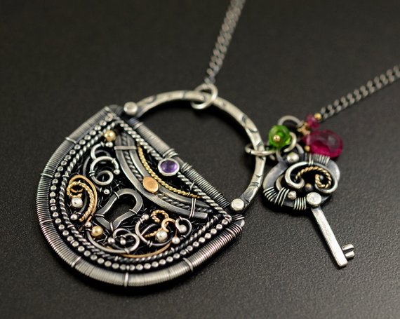 Intricate Wire Jewelry Designs by Joanna Watracz / The Beading Gem