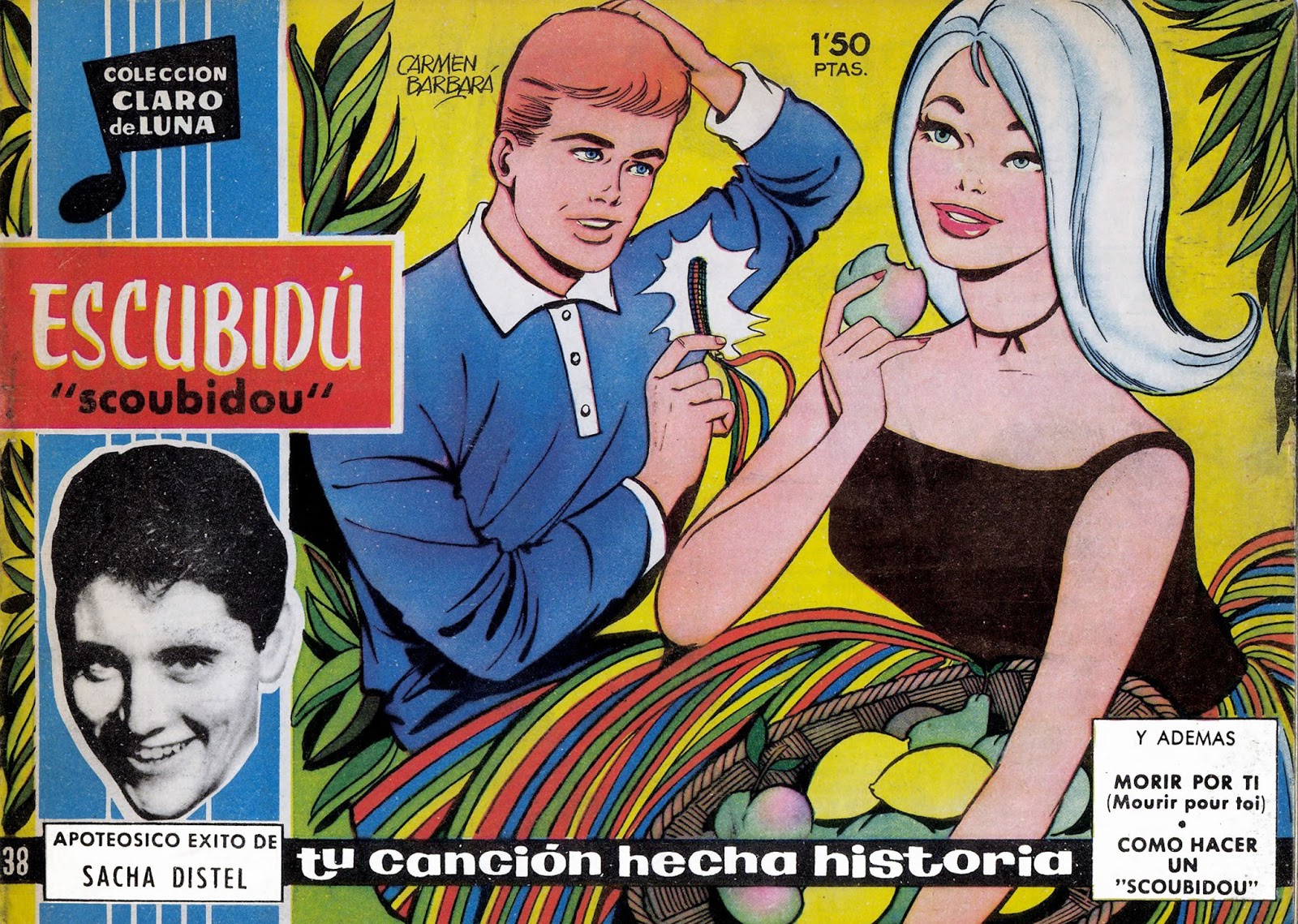 Aquellos inolvidables tebeos...: Claro de luna nºs 038 Escubidú ...