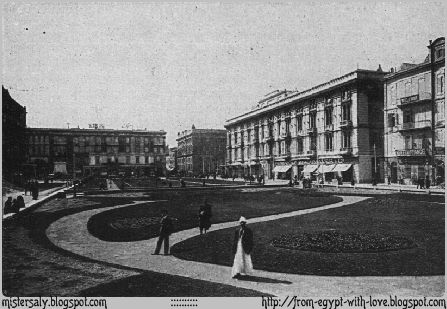 From Egypt With Love: Mansheya Square Alexandria from 1857
