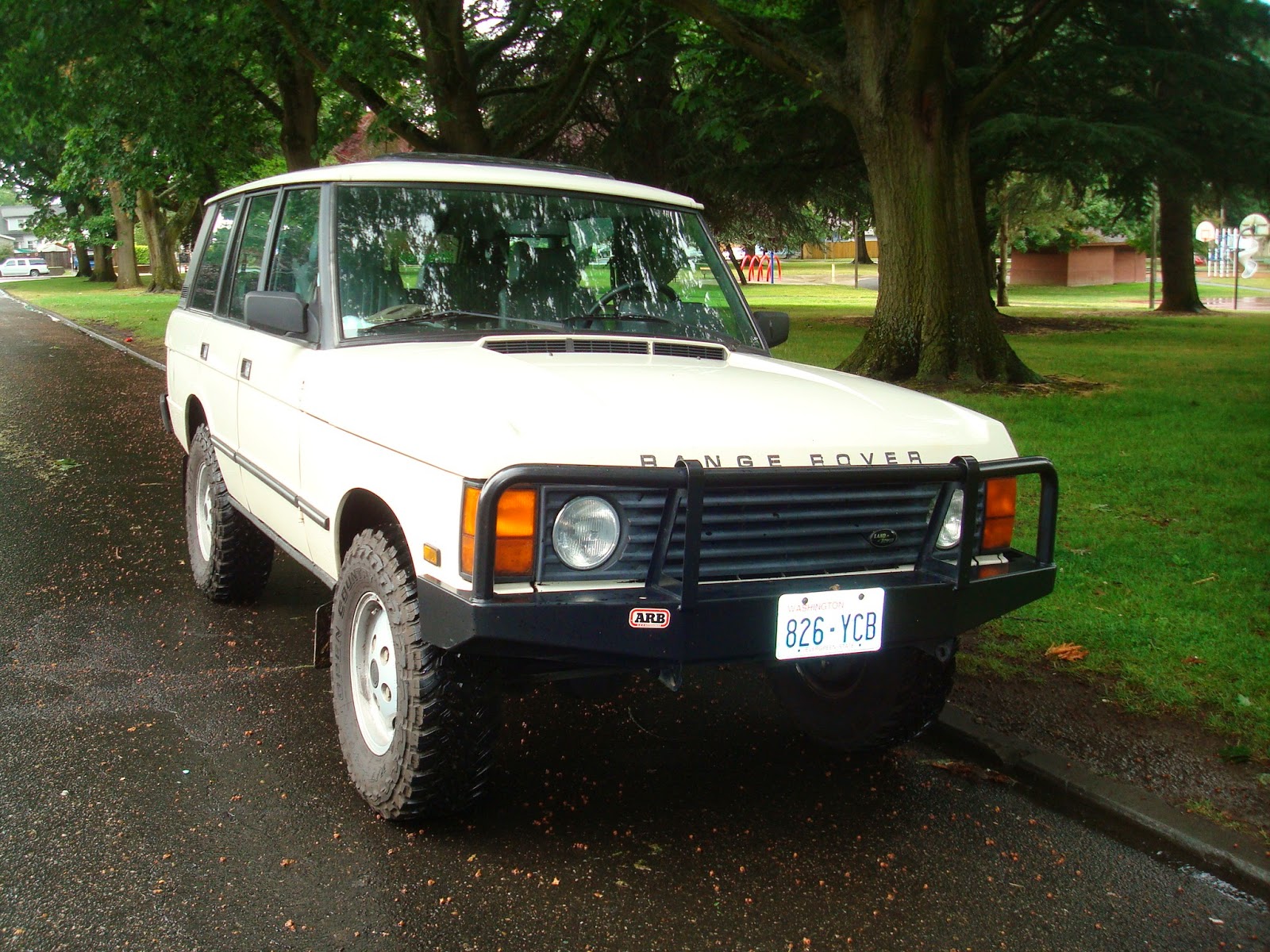 Laughs And Lashings: Range Rover Classic SWB, white, Great Divide ...