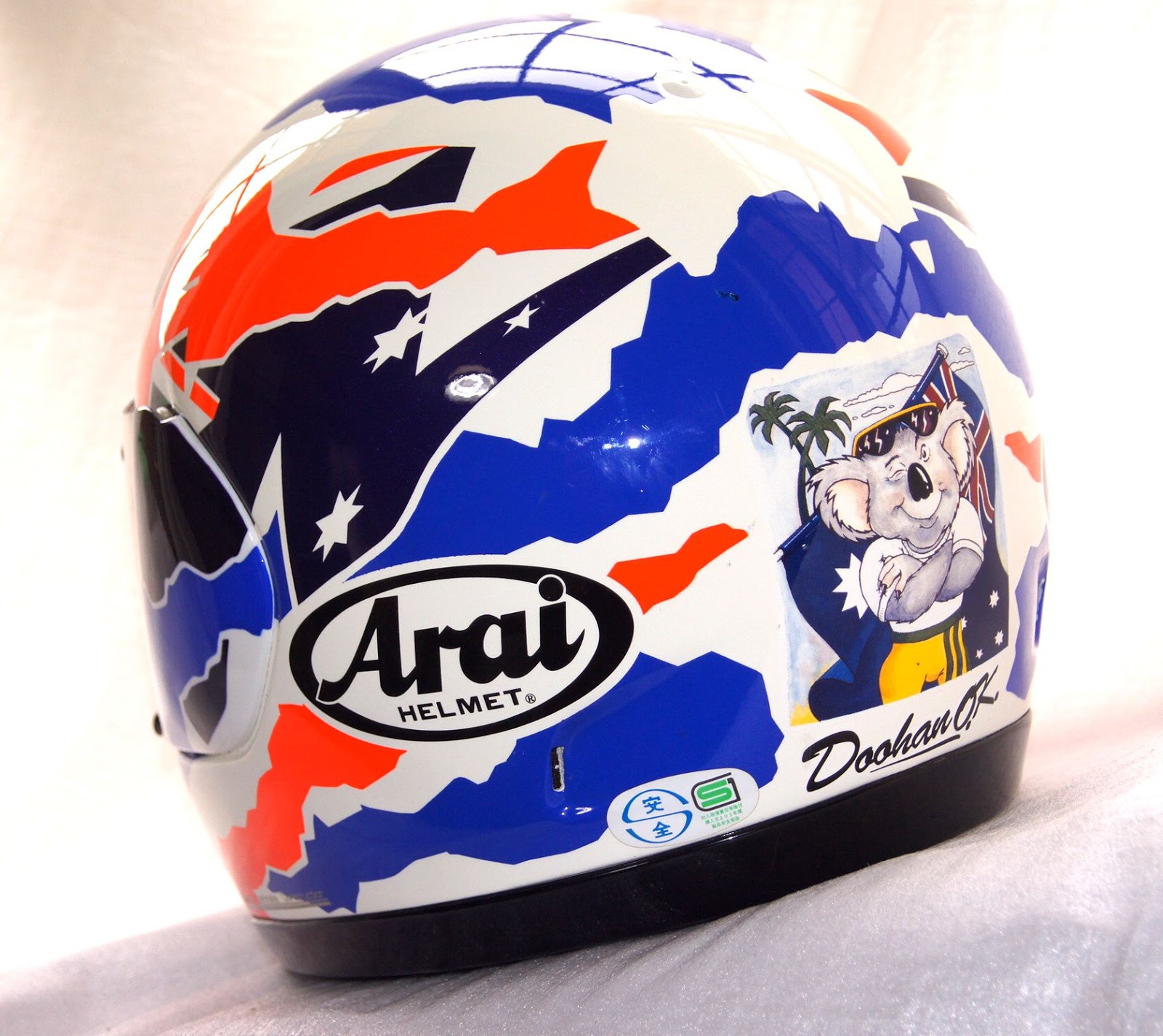 samurai‐bikers: Arai Racing Helmet Mic Doohan REPSOL HONDA racing ...