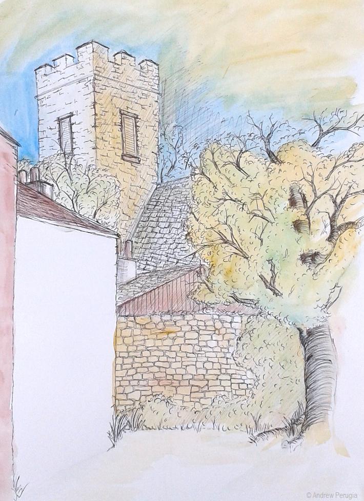 Andrew Perugia Artworks: Drawings: OCA Part 3: Assignment 3