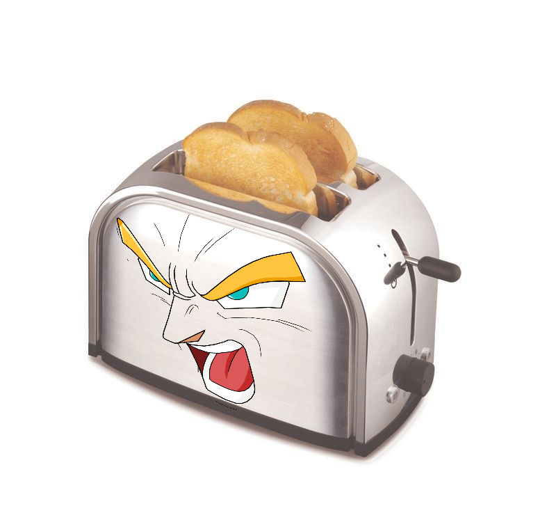Diario estelar de DarthFaker: Ideas para regalar: Super Saiyan tostadora