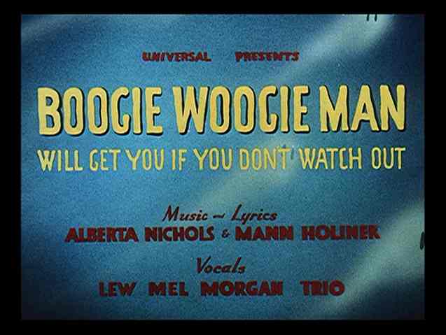 Cartoons of 1943: 096 Boogie Woogie Man