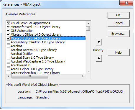KrishTalk.com: VBA Code to copy and paste the Content from excel to word