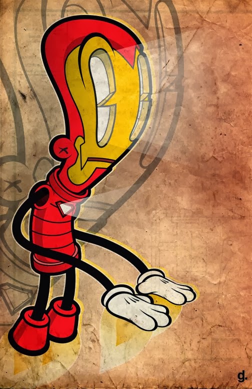 The Dork Review: Rob's Room: 1930's Marvel Series by Darryl Graham