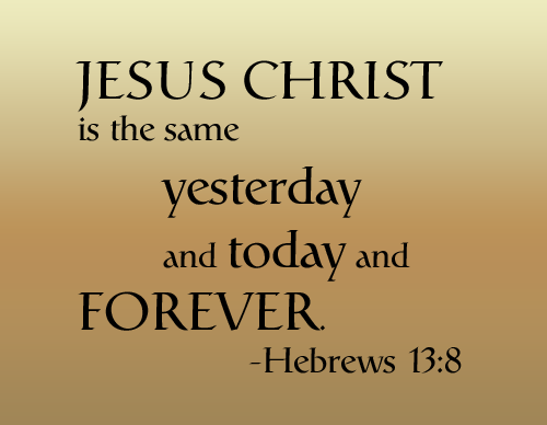 'Same yesterday and today and forever' | Stroke of Faith