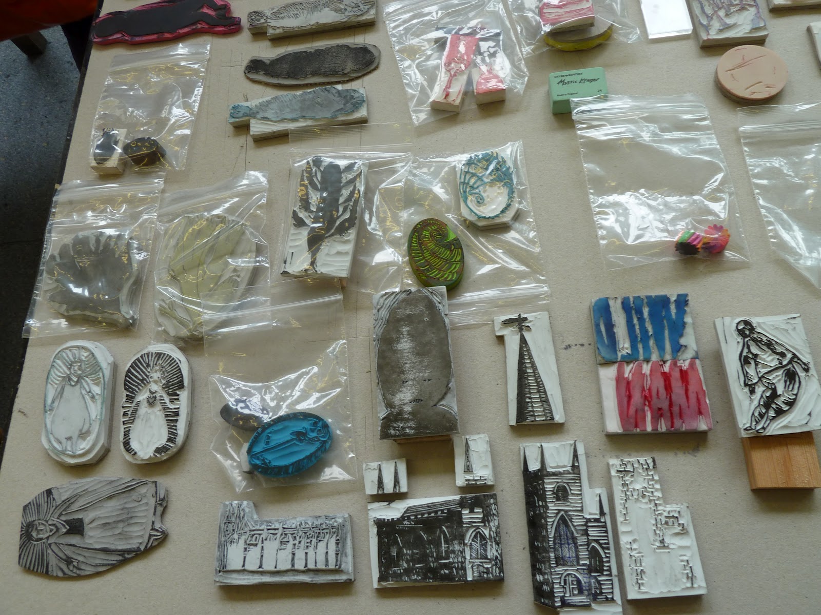 Stephen Fowler: Rubber Stamp Workshop at the Glasgow International ...