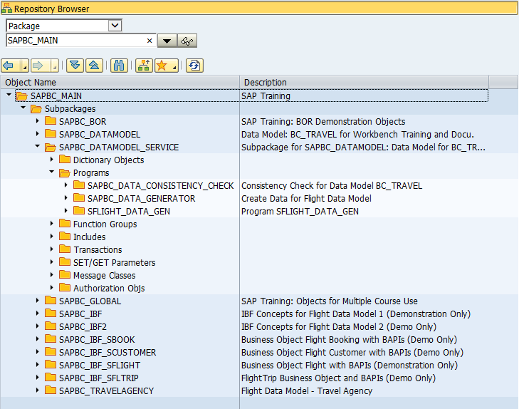 SAP BI: Создание тестовых данных в исходной системе (SAP ERP)