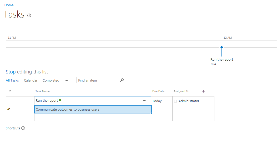 SharePoint 2013 Preview - Project Site template