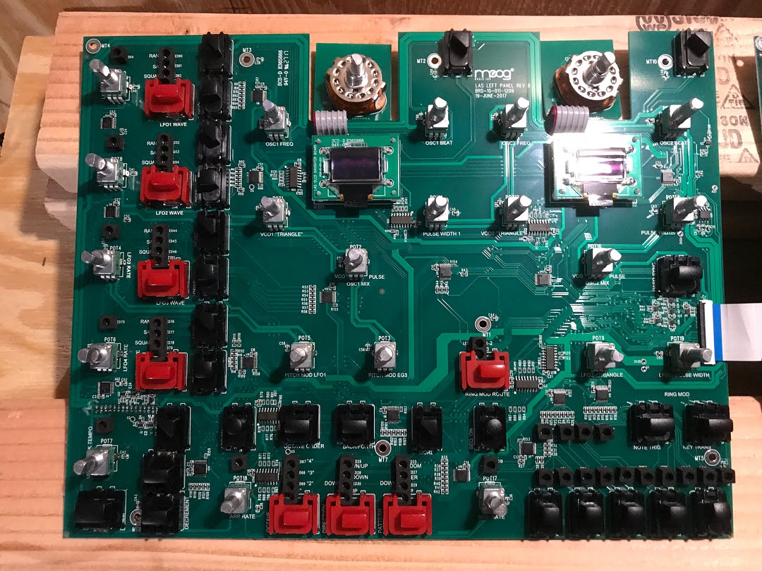 MATRIXSYNTH: New Moog One Prototype PCB Boards & Patent?