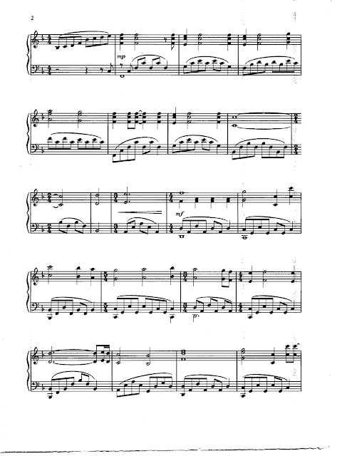 Partitura de Rose de James Horner (Titanic) para piano gratis ...