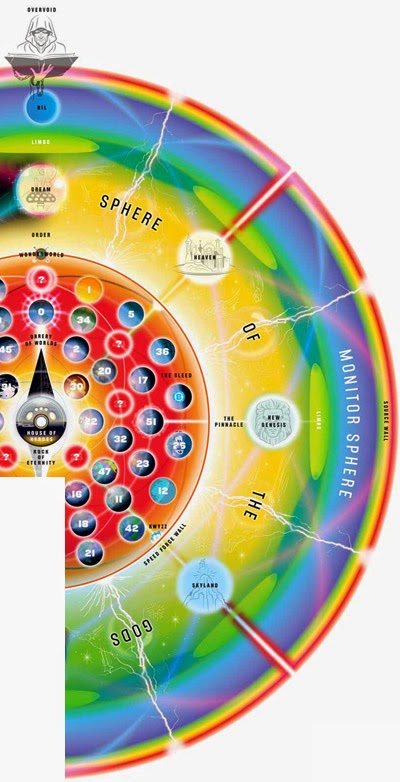 Siskoid's Blog of Geekery: Multiversal Geography: The Light Side