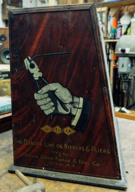 Just A Car Guy: Utica Drop Forge & Tool display cabinet