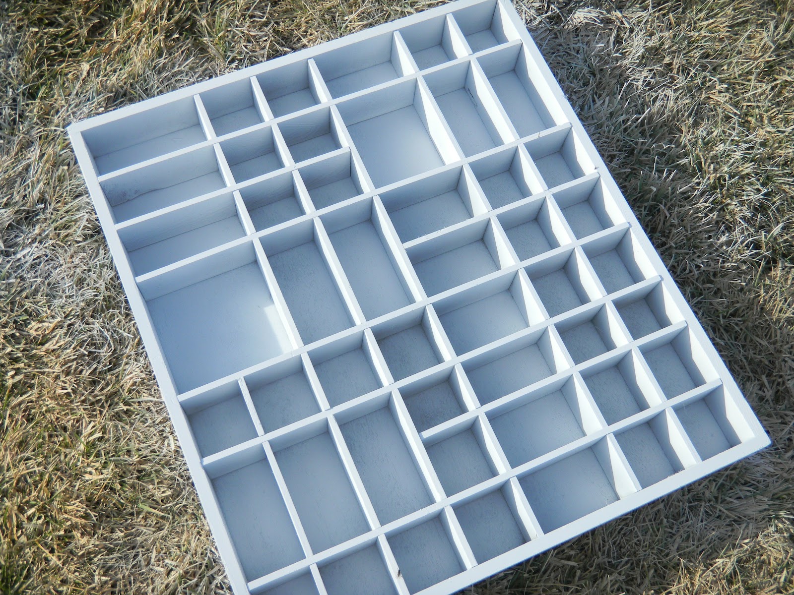 HeatherJaneDesign: Craft Room Prep: Type Tray and wooden boxes