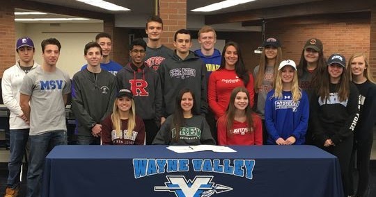 Wayne Sports: Wayne Valley College Signings
