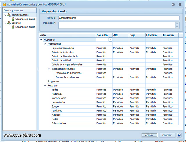 OPUS PLANET: Software de Precios Unitarios, Presupuestos y Control de ...