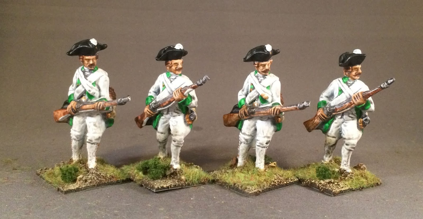 Bob's Miniature Wargaming Blog: 54mm AWI and 28mm terrain