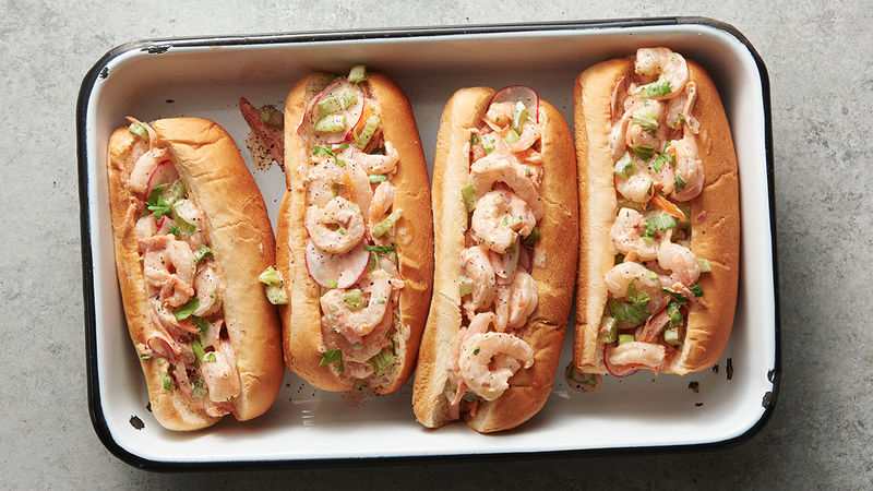 Wandering Brook: Creole Shrimp Dogs
