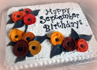 K's Cakes: Cake for all the September Birthdays
