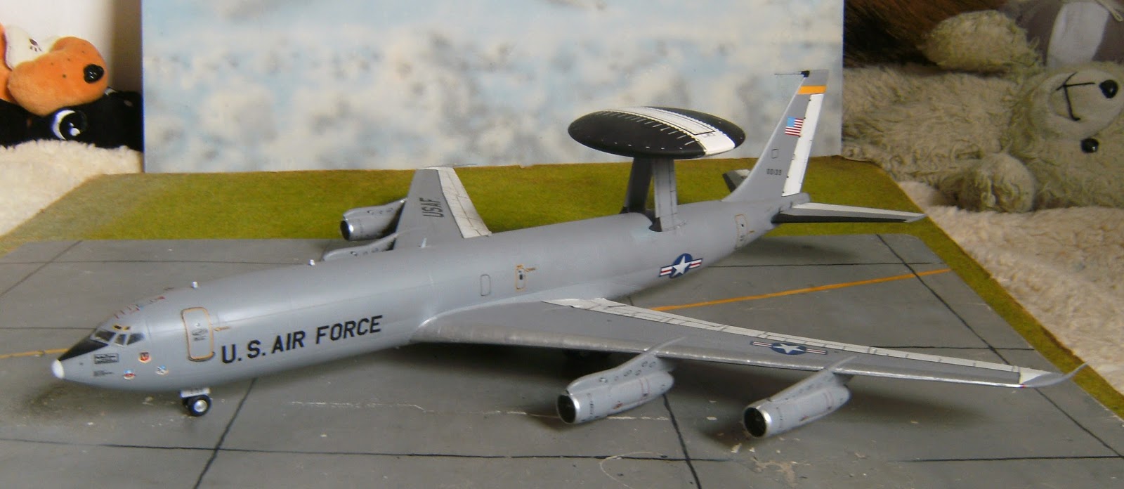 Happyscale-Modellbau: Boeing E-3 Sentry AWACS - Airfix 1/72