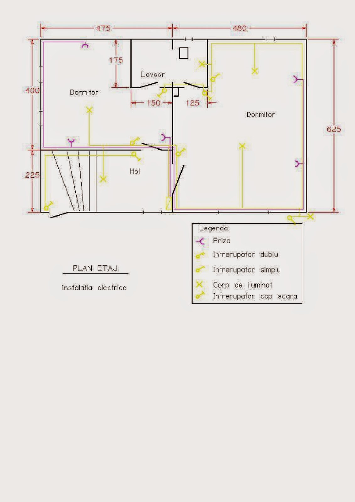 Scheme electrice interioare | ELECTRICIANUL AUTORIZAT ANRE - 0723758558