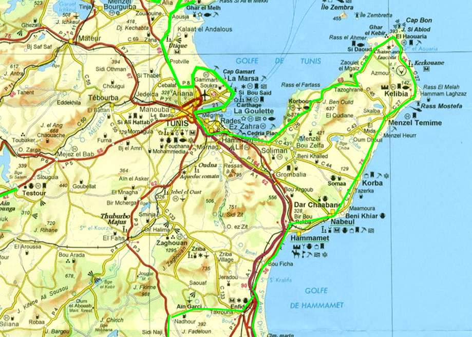 Tahiti, ses îles et autres bouts du monde: Kelibia, en Tunisie