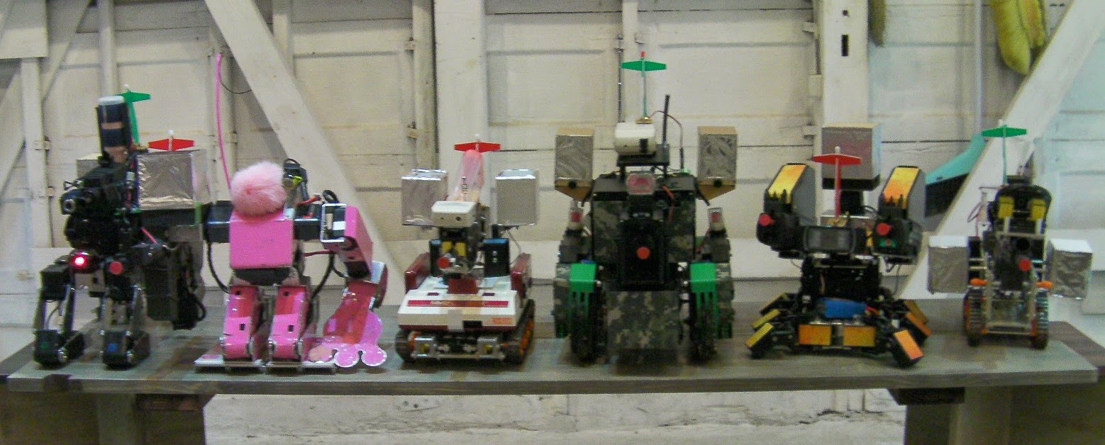 BIPED ROBOT NEWS JAPAN: The 20th Robot Survival Game at Mokei-juku ...