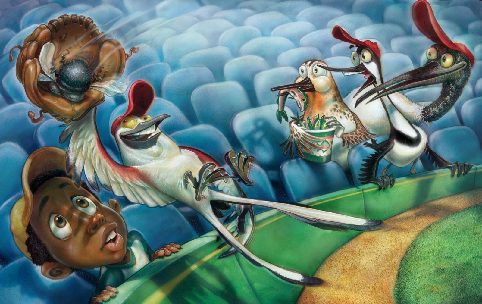 Wallpapers And Backgrounds: Fantastic Cartoon Artwork Set 2