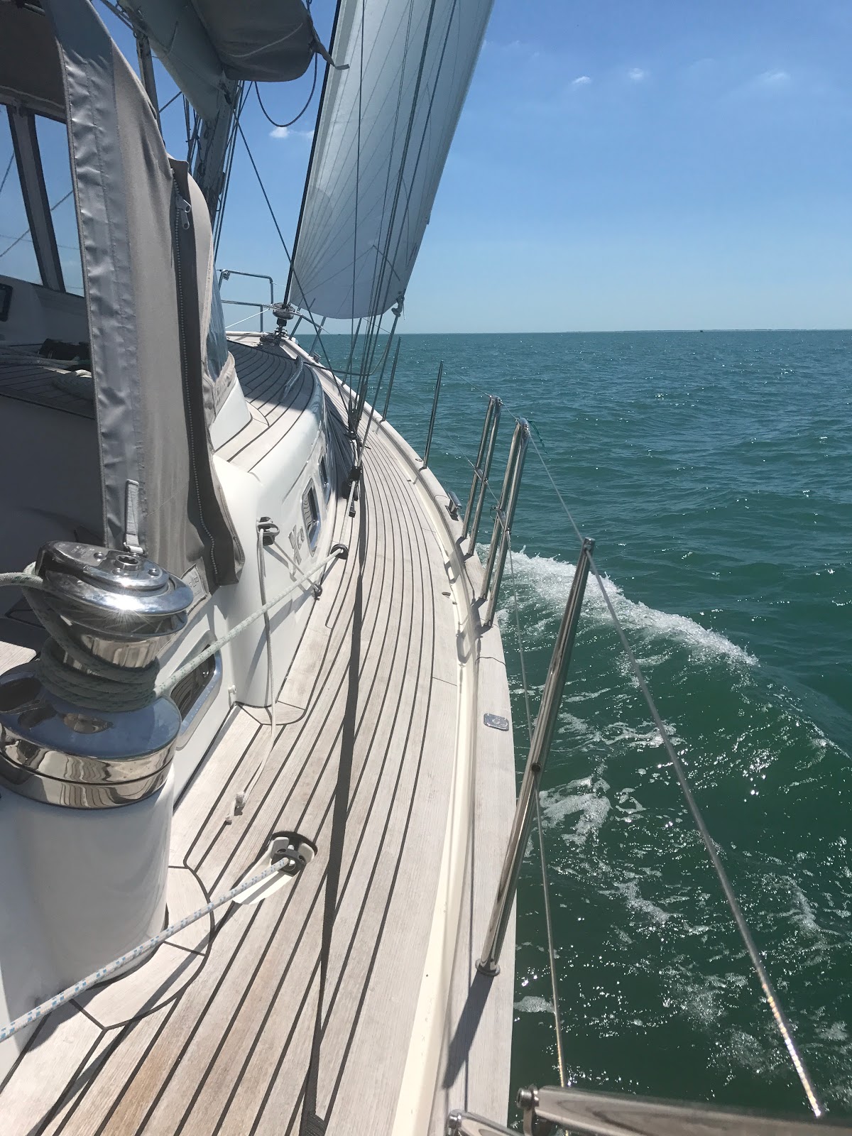Ulla goes South: Day 25 - Sailing to La Rochelle