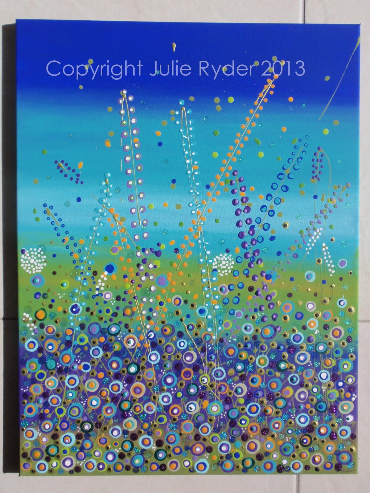 Made-By-Me....Julie Ryder: Blue Meadow...New!