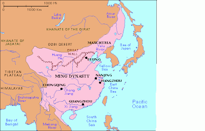 chrisaroufiming: Map of Ming Dynasty