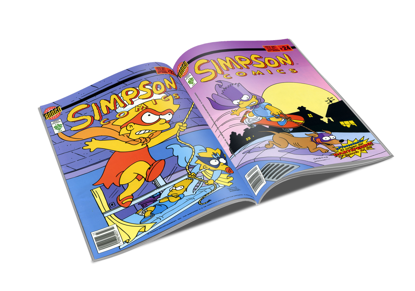 TM Recargado: Comics Los Simpsons Nº 23 y 24