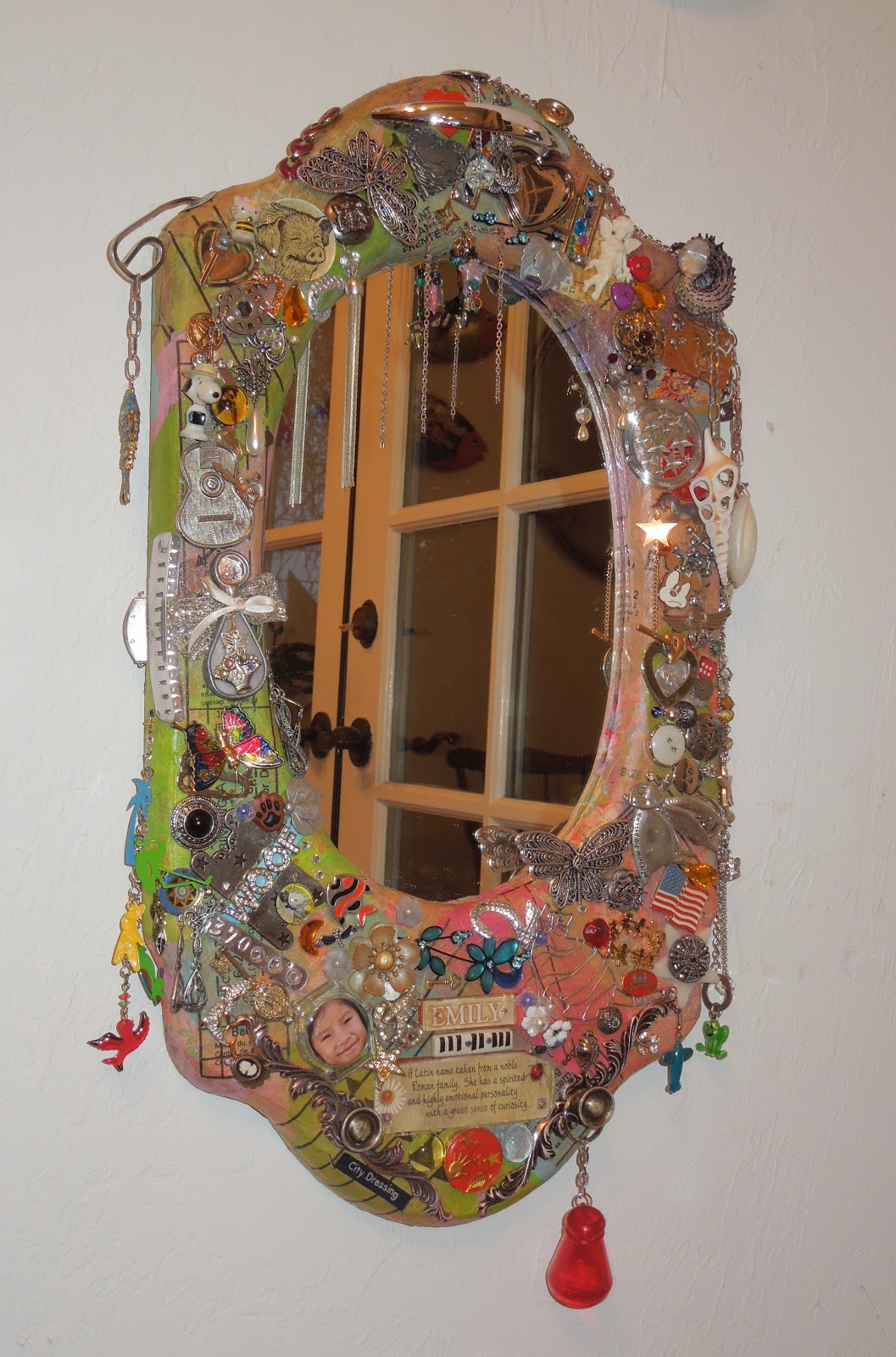 Obtainium Art - A gallery of assemblage works: For Emily