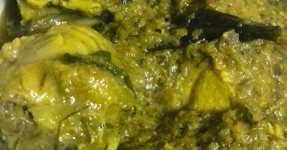 namakucella: AYAM MASAK RENDANG HIJAU...