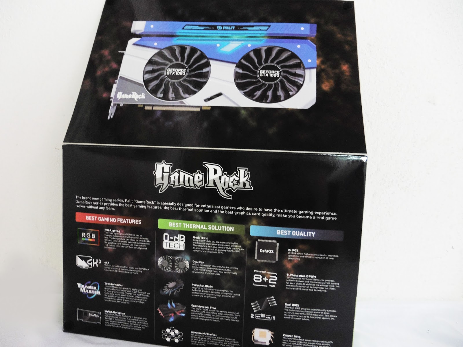 Unboxing & Review: Palit GeForce GTX 1080 GameRock Premium Edition