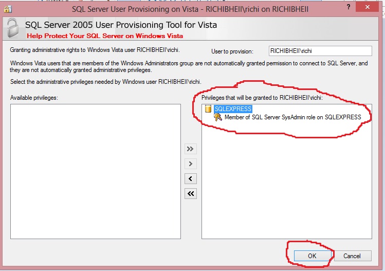 Mengatasi Error Create Database di SQL Server Pada Win 8 atau Vista ...