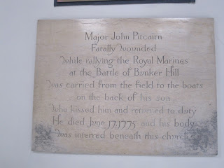 Dr Benjamin Church Jr: Major John Pitcairn