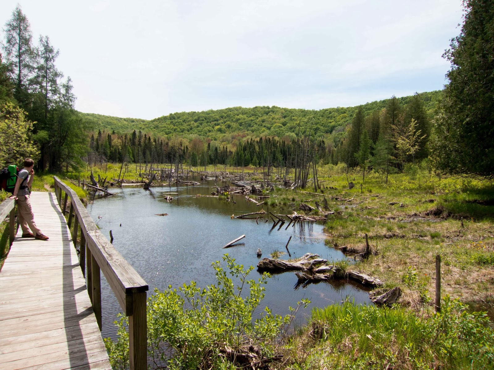Eric's Hikes: Jordan River Pathway/NCT loop: May 26-27, 2013