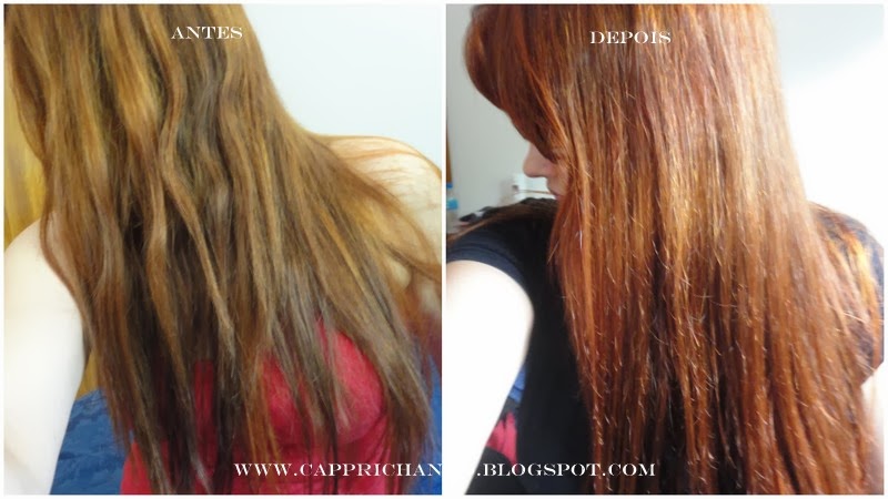 Capprichando: Testei: Tonalizante Keraton Henna Cobre