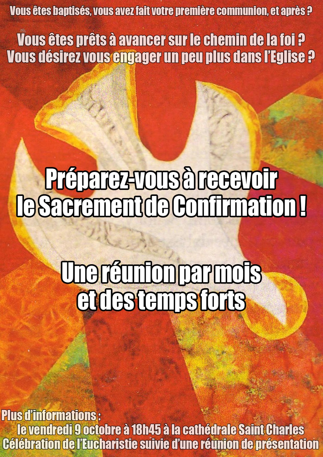 Préparation au Sacrement de Confirmation - Paroisse Saint Etienne