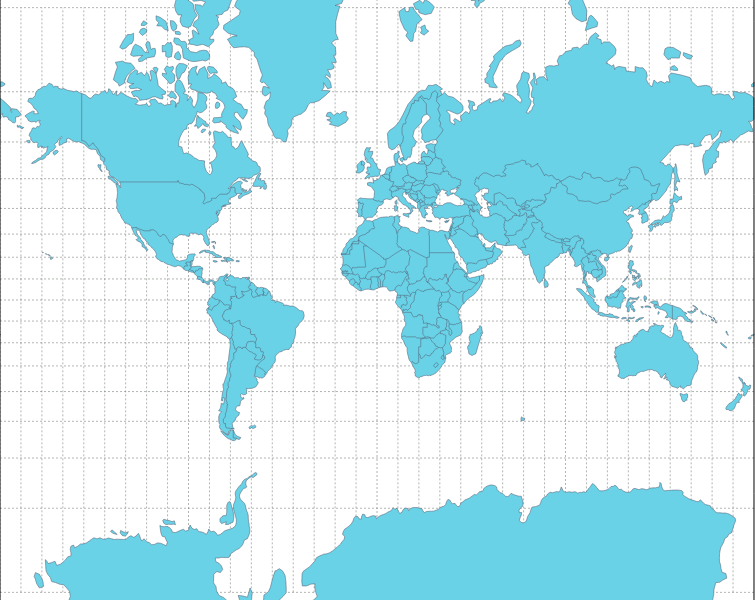 Pergelator: Mercator Projection