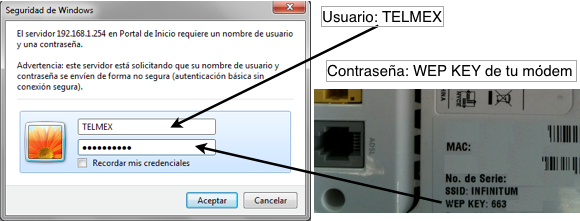jufi telecomunicaciones: configuracion de modem telmex en modo puente